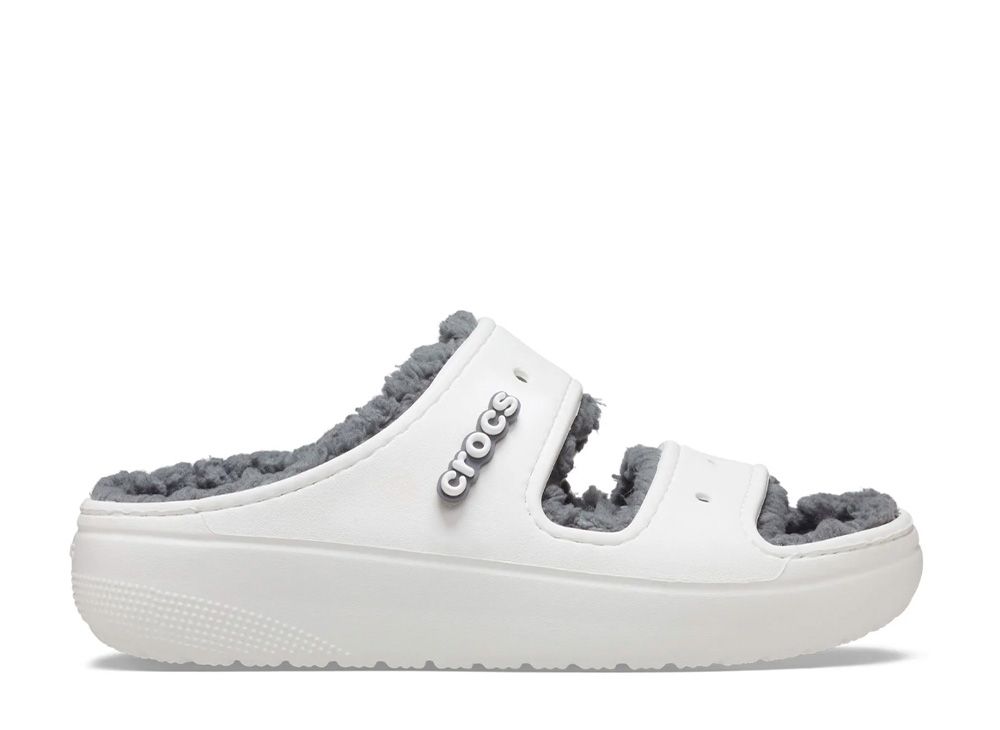 Crocs Classic Cozzzy Sandal "Light Grey" 207446-100 | SNKRDUNK