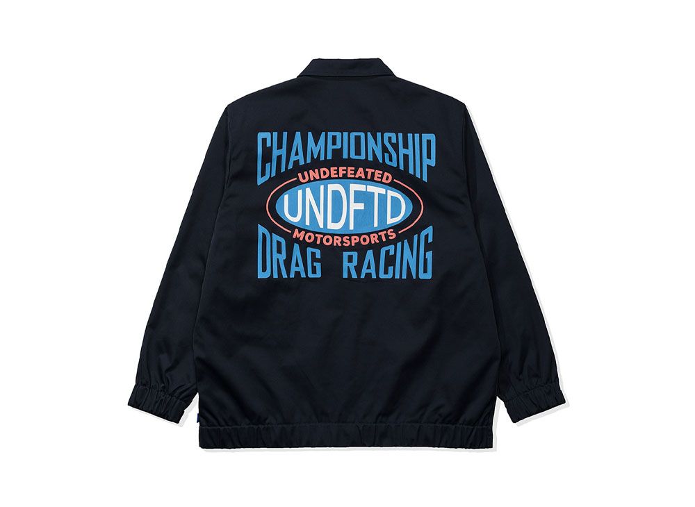 UNDEFEATED Racing Jacket - 40053 "Black" | SNKRDUNK
