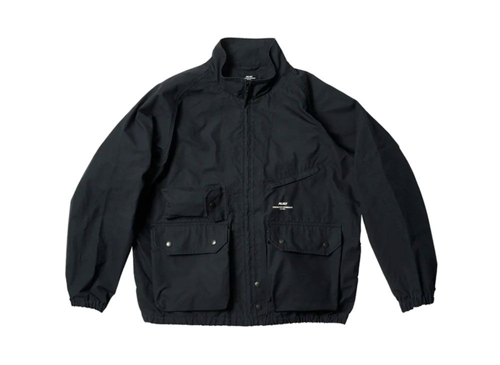 PALACE Engineered Garments Ripstop Washed Track Jacket "Anthracite ...