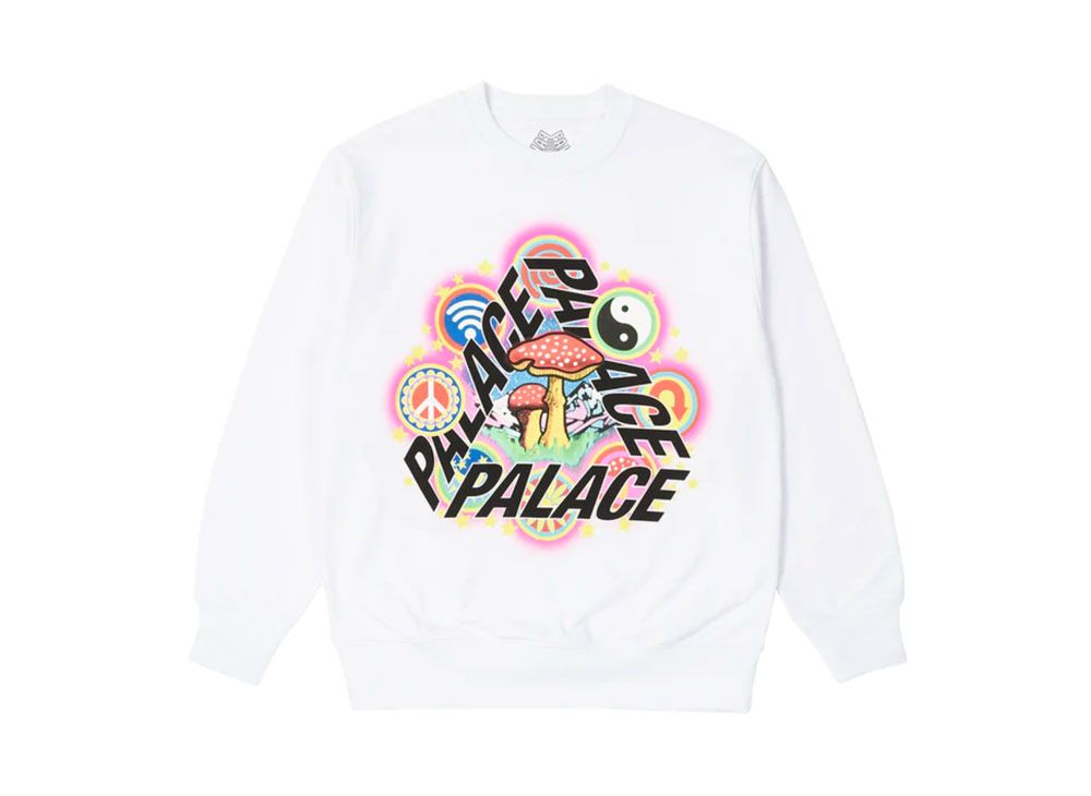 PALACE 5G Crew "White"の新品/中古フリマ(通販)｜スニダン