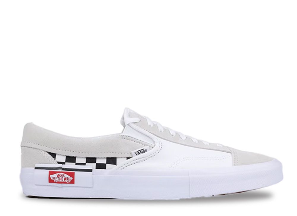 Vans Slip-On Cap Checkerboard "True White" VN0A3WM527I | SNKRDUNK