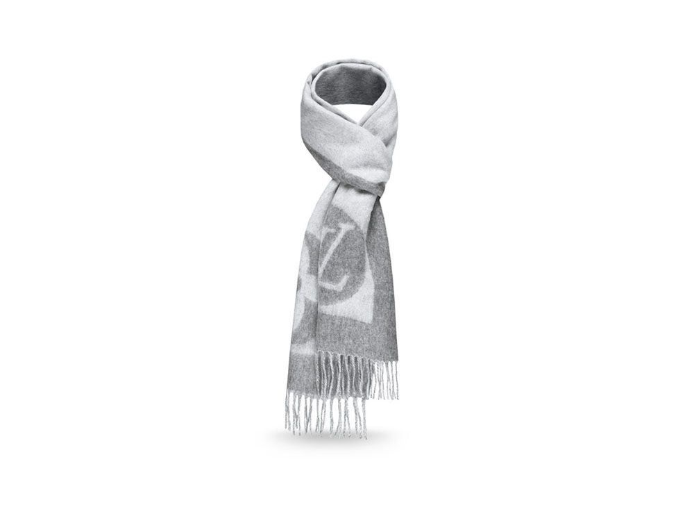 Louis Vuitton Cardiff Scarf "Grey" | SNKRDUNK