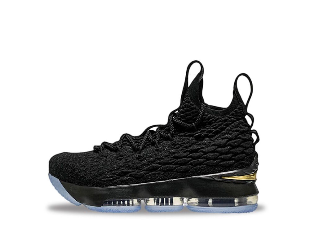 Nike GS LeBron 15 "Black/Metallic Gold" 922811-006 | SNKRDUNK