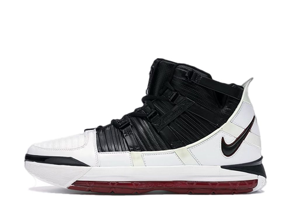 Nike Zoom LeBron III "White/Black-Varsity Crimson"を買うならスニーカーダンク