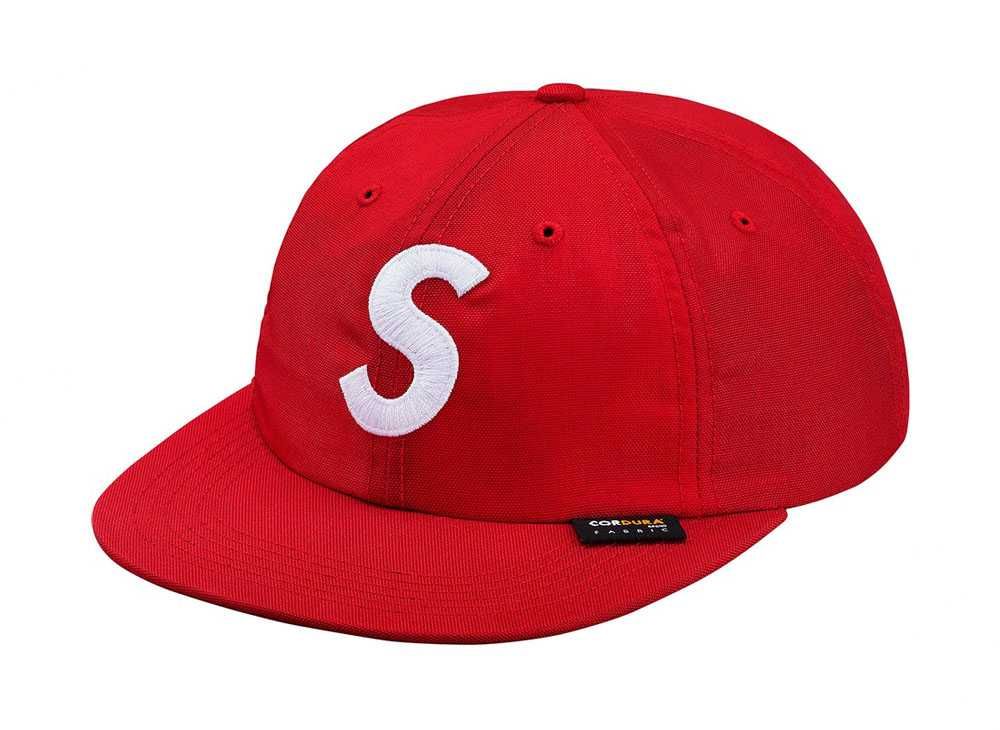 Supreme Cordura S Logo 6-Panel "Red" | SNKRDUNK