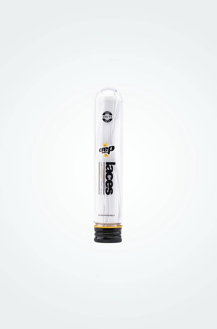 Crep Protect Water Repellent Shoe Race (Flat) "White" | SNKRDUNK