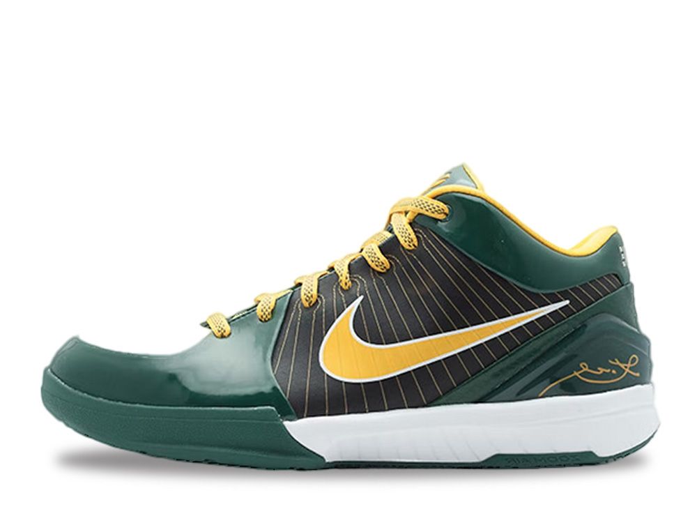 Nike Kobe 4 Rice High School Home PE "Deep Forest" 344335-371 | SNKRDUNK