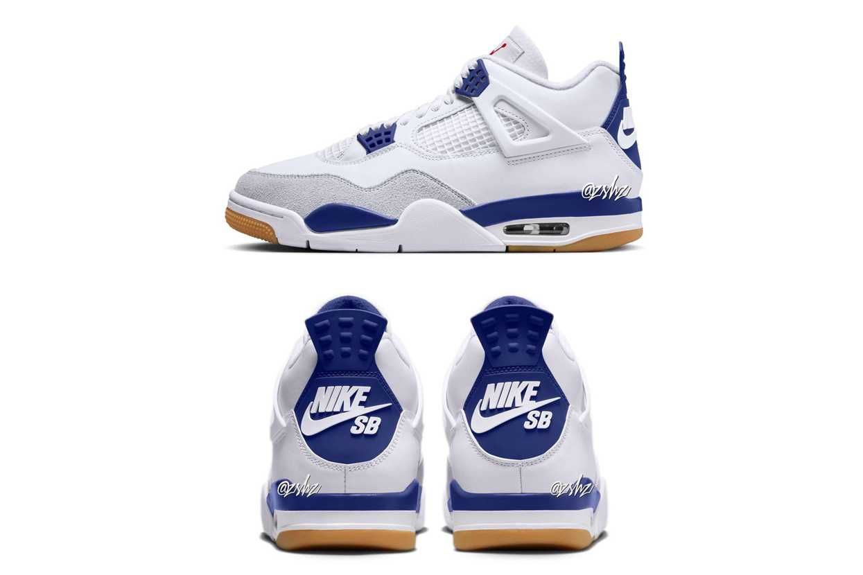 最新リーク｜Nike SB Air Jordan 4 "Summit White/Navy"｜抽選/販売/定価情報 | スニーカーダンク