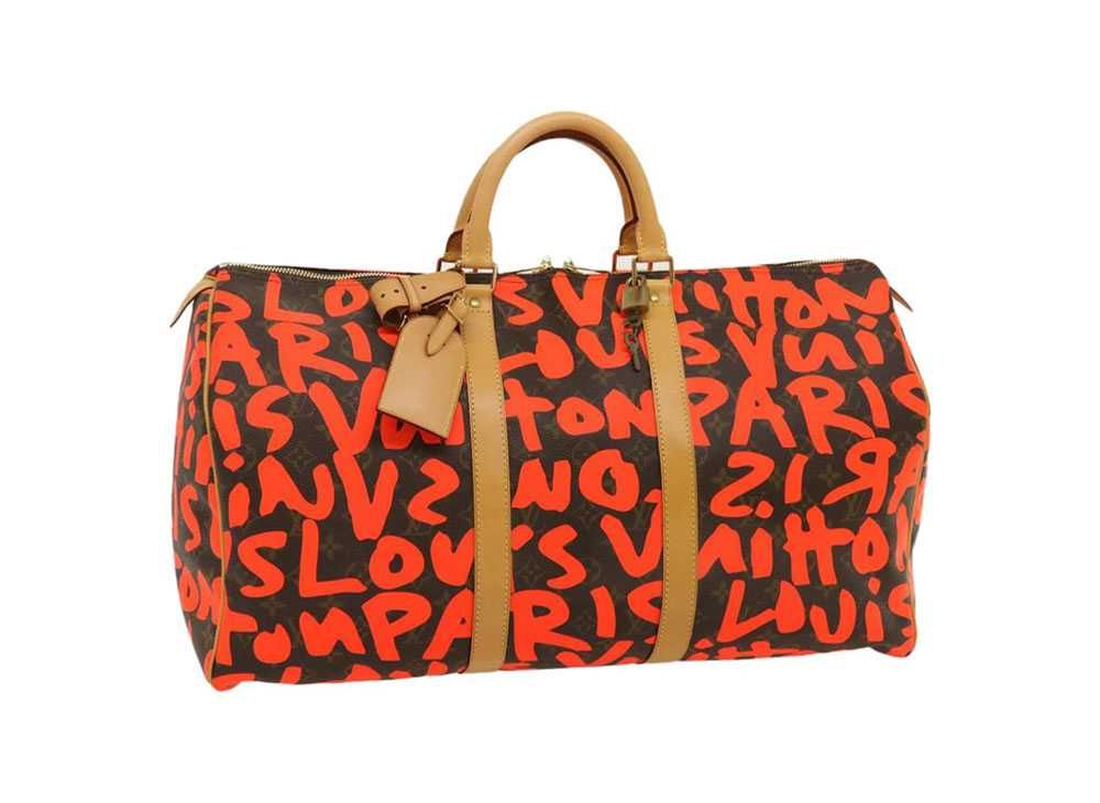 Louis Vuitton Keepall 50 Monogram Graffiti Stephen Sprouse Collection ...