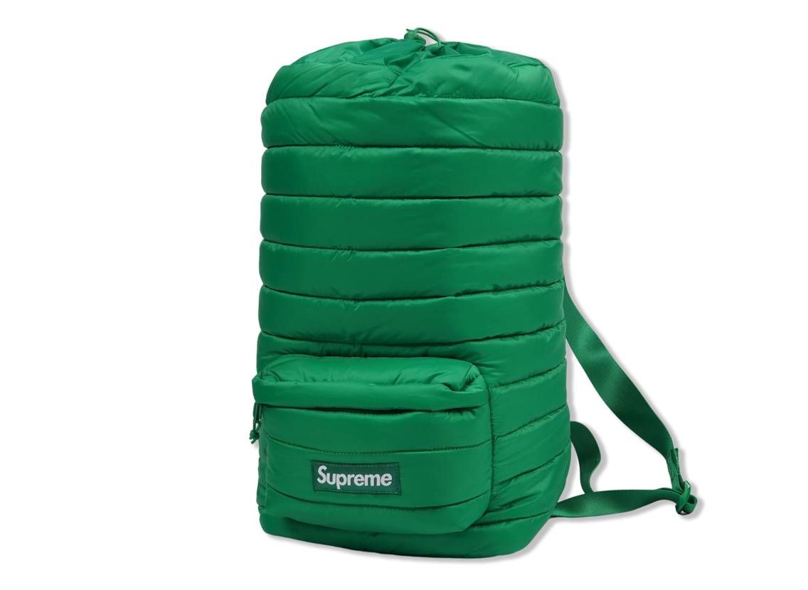 Supreme Puffer Backpack "Green" | SNKRDUNK