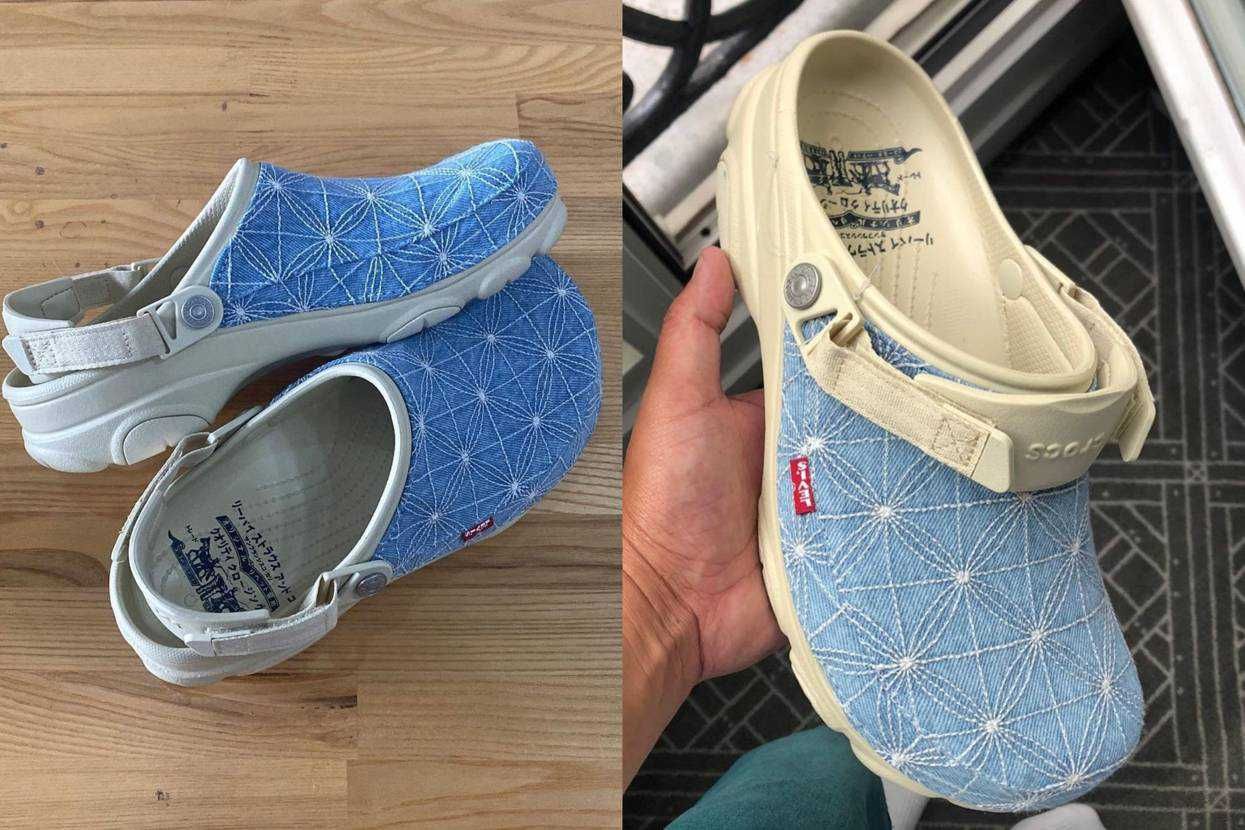最新リーク｜Levi's®︎ × Crocs All-Terrain Clog "Sashiko Denim"｜抽選/販売/定価情報 ...