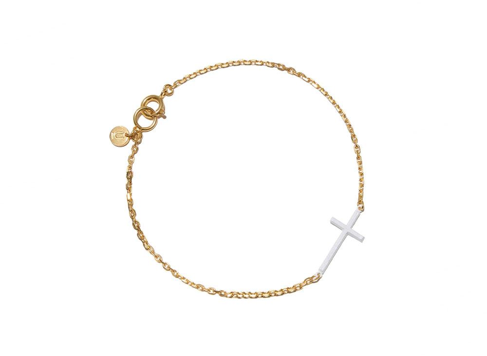 UNDERCOVER Silver Chain Bracelet "Gold" | SNKRDUNK