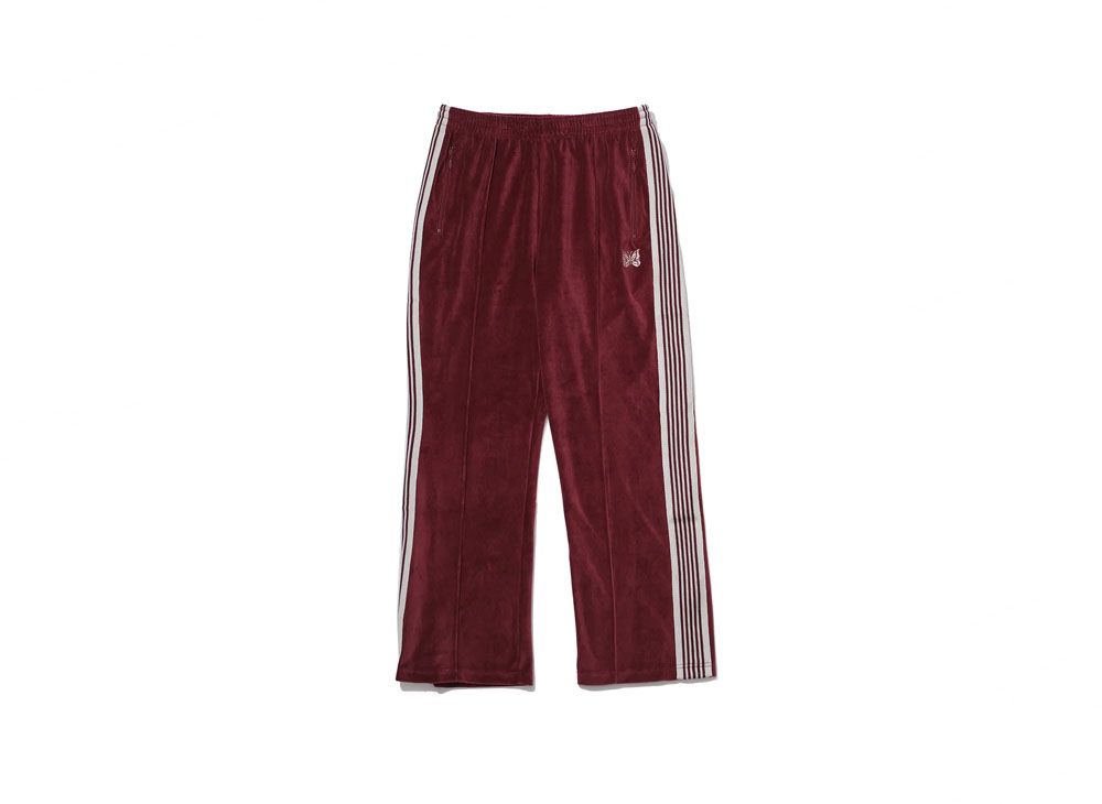KEBOZ x NEEDLES Velour Track Pant "Burgundy"の新品/中古フリマ(通販)｜スニダン