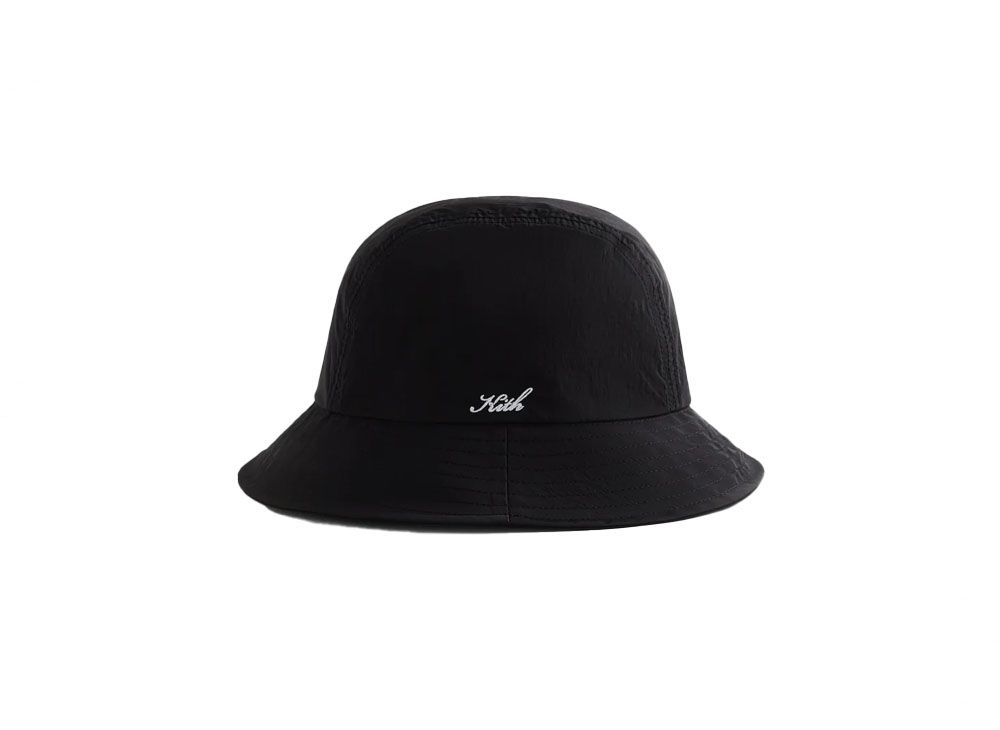 Kith Nylon Camper Bucket Hat "Black" | SNKRDUNK