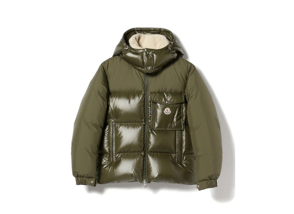 MONCLER Bayuda Short Down Jacket "Olive" | SNKRDUNK