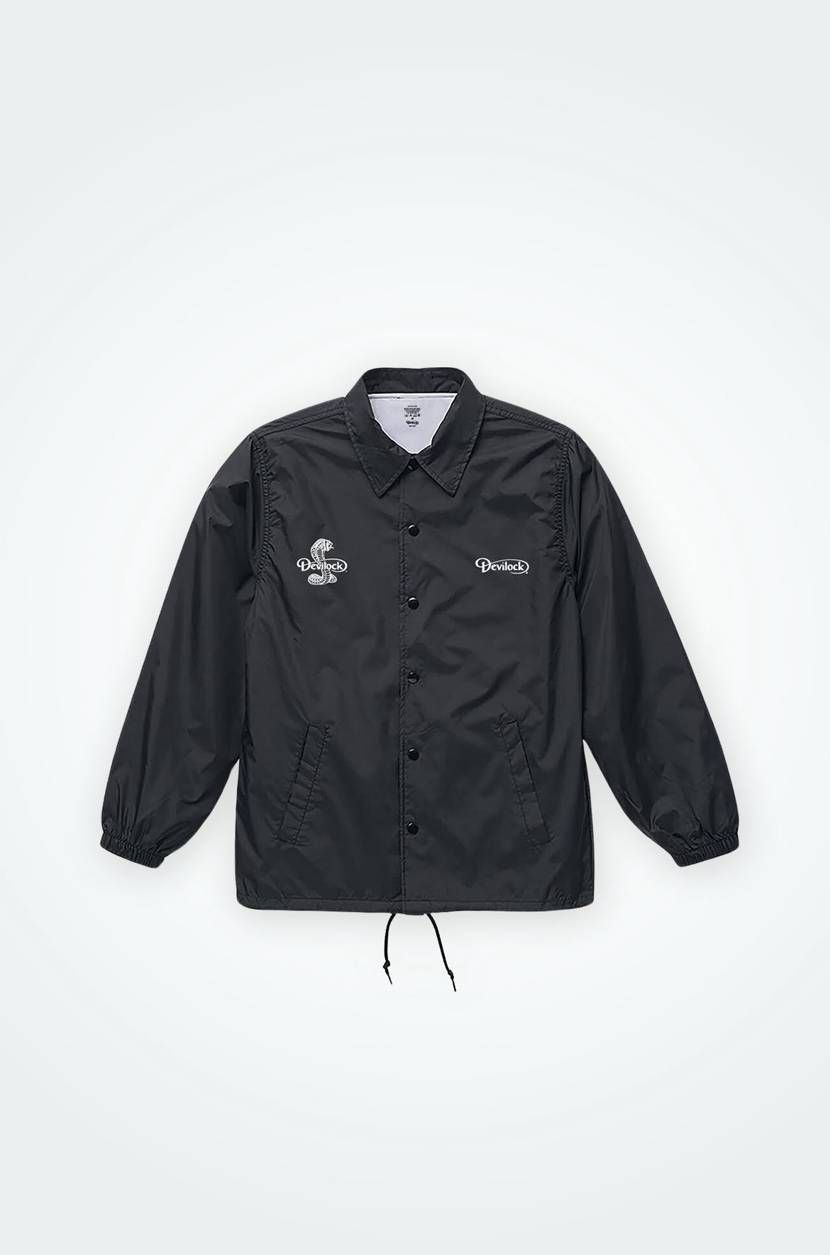 DEVILOCK STANDARD COACH JACKET "BLACK" | SNKRDUNK