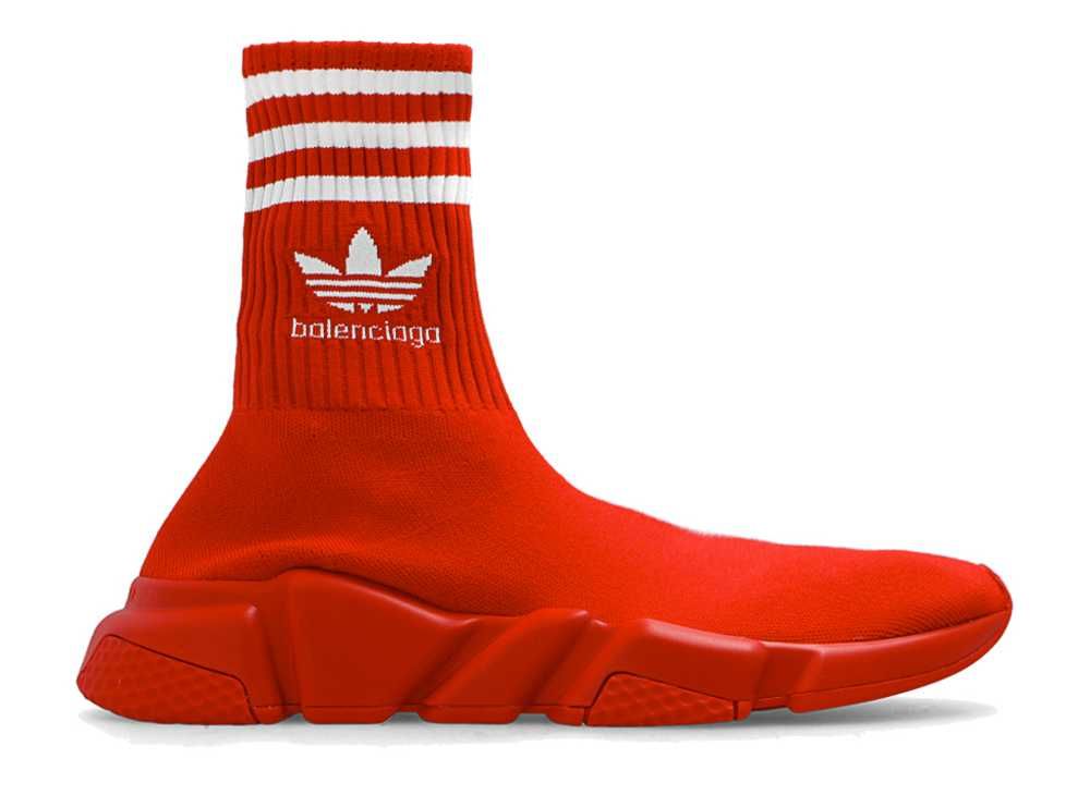 BALENCIAGA × adidas Speed Trainer "Red" 717591WBDV16090 | SNKRDUNK