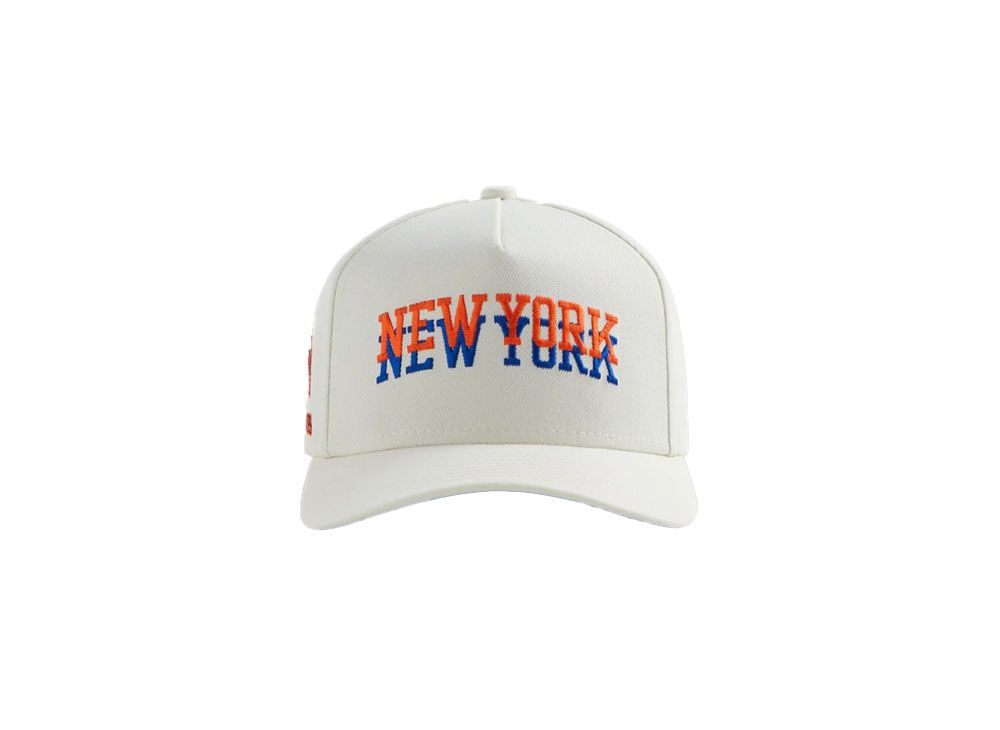 Kith & New Era for the New York Knicks 9FORTY A-Frame Snapback "Silk"の ...