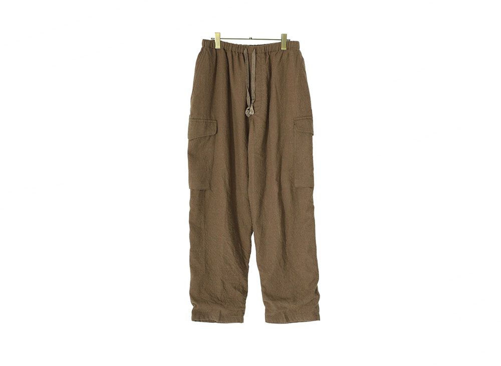 COMOLI Full-Length Wool 6P Pants "Khaki" | SNKRDUNK