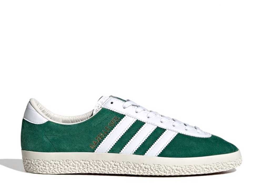 adidas Originals Gazelle SPZL "Dark Green/Footwear White/Off White ...