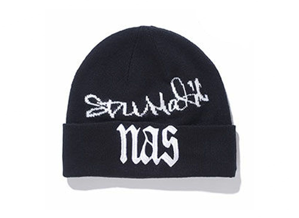 XLARGE x NAS Beanie "Black" | SNKRDUNK