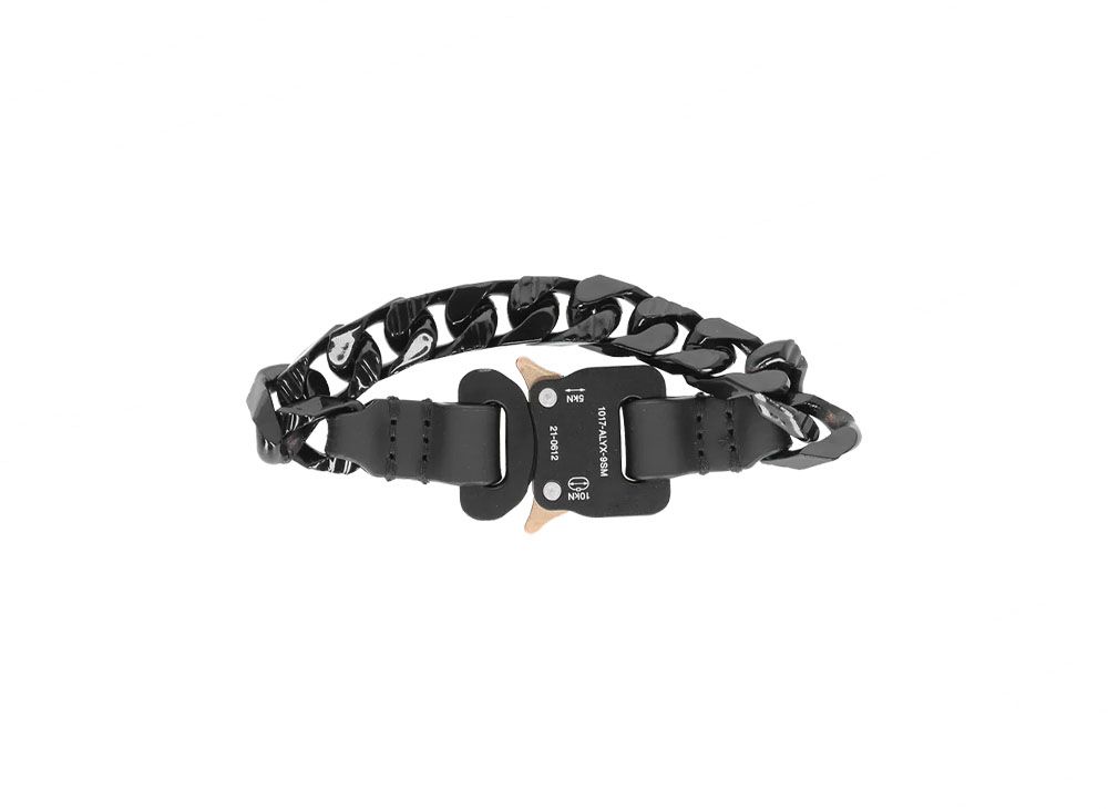 1017 ALYX 9SM Colored Chain Bracelet "Black" | SNKRDUNK