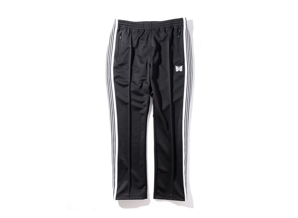 Needles FREAK'S STORE Narrow Track Pant "Black/White" | SNKRDUNK