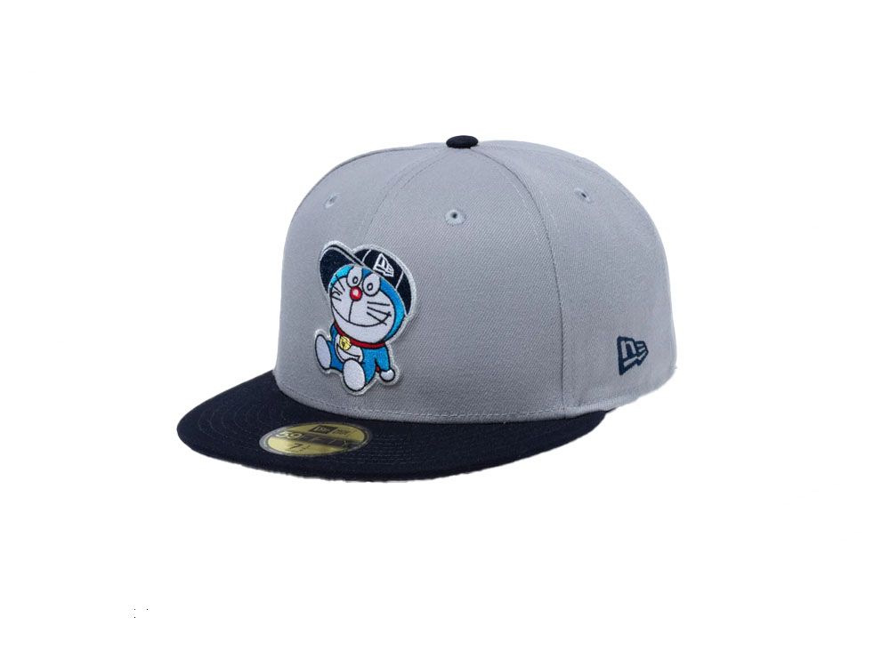 NEW ERA x Doraemon 59FIFTY Cap "Gray/Navy"の新品/中古フリマ(通販)｜スニダン