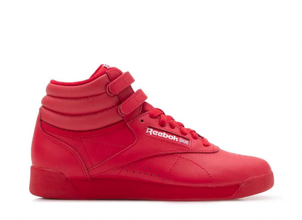 Reebok Women's Freestyle HI "Red" 100069707 | SNKRDUNK