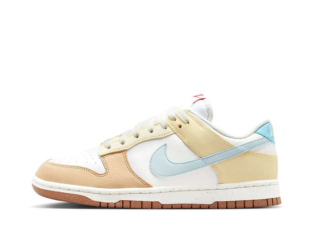 Nike WMNS Dunk Low "Summit White/Aquarius Blue/Soft Yellow/Glacier Blue ...