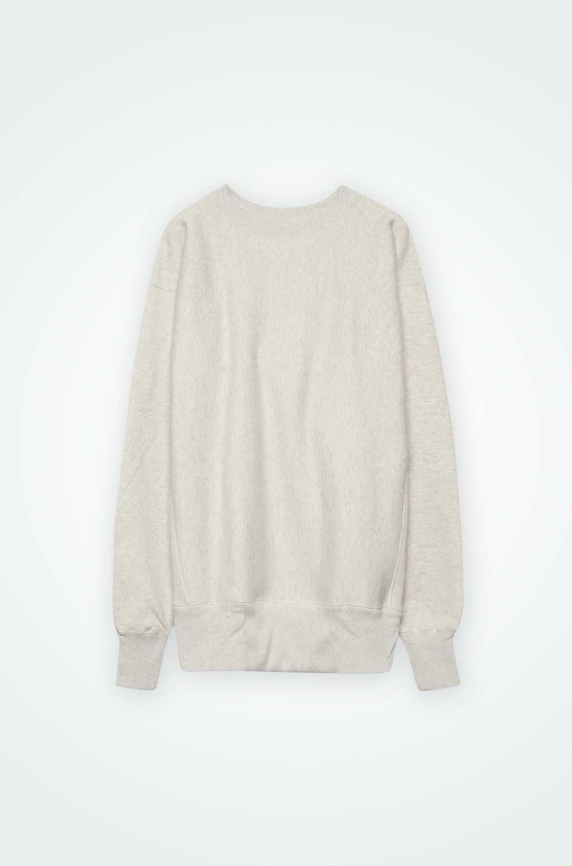 Champion REVERSE WEAVE 2ND PATENT CREW NECK SWEATSHIRT "SILVER GRAY" | SNKRDUNK