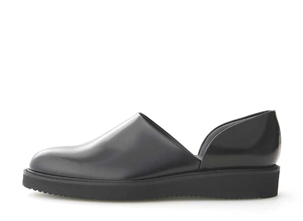 HARUTA Vibram Spock Shoes Cowhide Leather "Black" #850P | SNKRDUNK