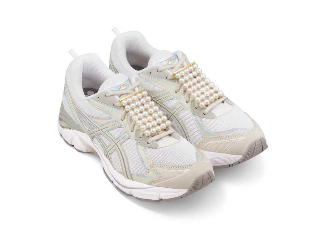 TASAKI × Asics GT-2160 Balance Fringe Sneakers "18K YG/Akoya Pearl ...