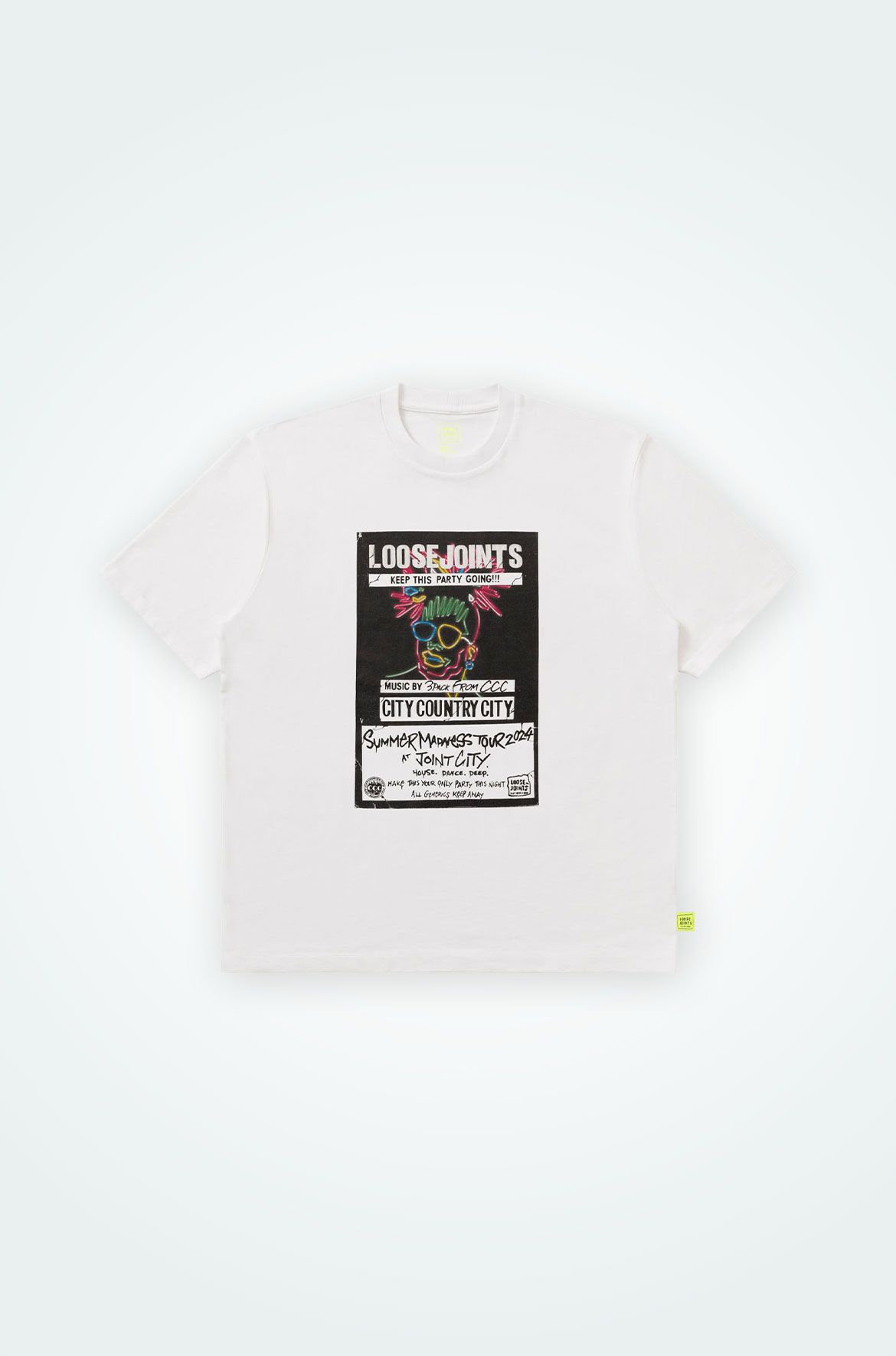 CITY COUNTRY CITY - 'Joints City ' S/S TEE "WHITE" | SNKRDUNK