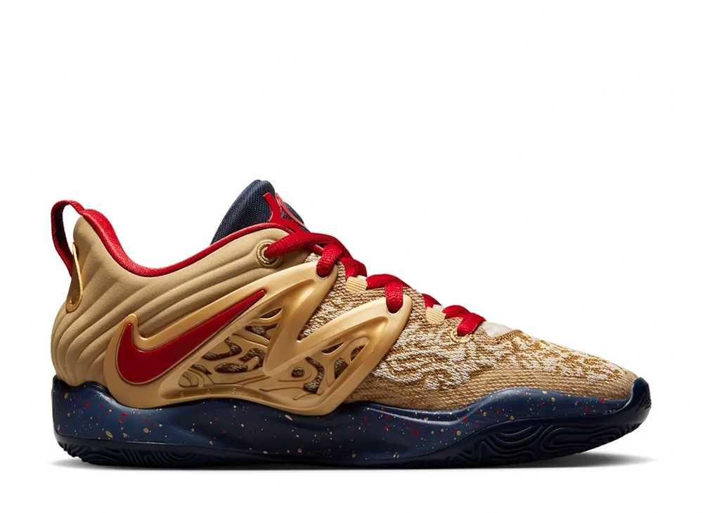Nike KD15 "Metallic Gold/Midnight Navy" DC1975-700 | SNKRDUNK