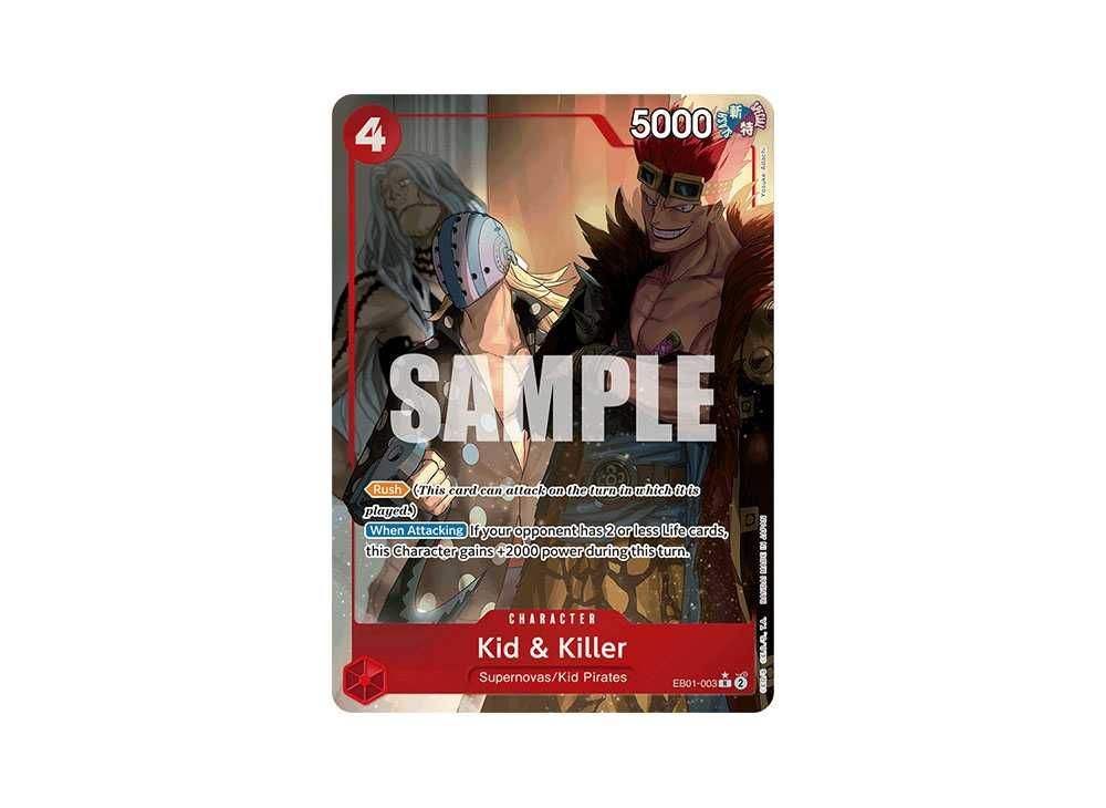 Kid & Killer R-P [EB01-003] [EN](Extra Booster "Memorial Collection") | SNKRDUNK