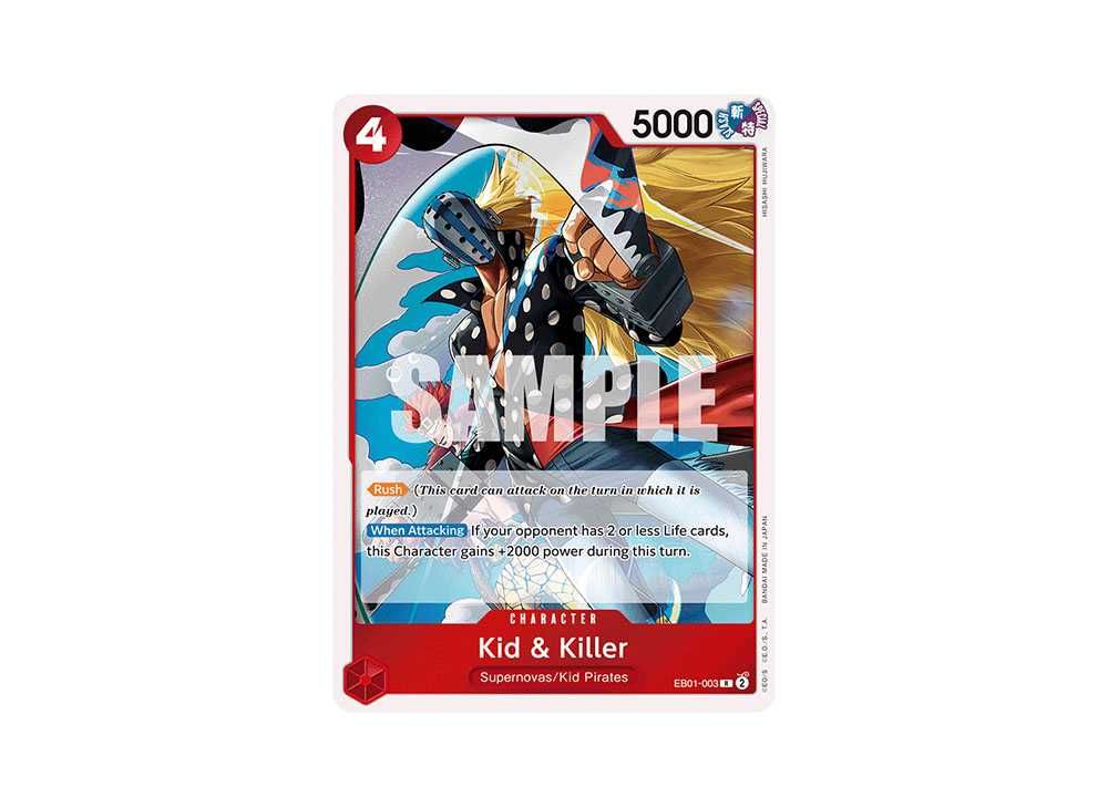 Kid & Killer R [EB01-003] [EN](Extra Booster "Memorial Collection") | SNKRDUNK