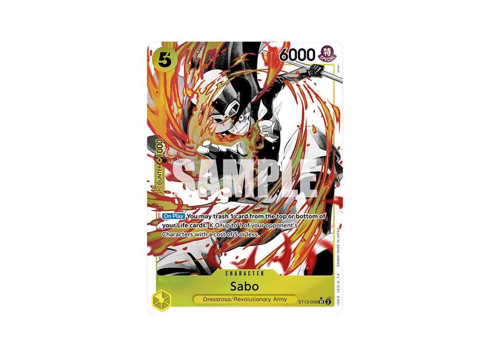 Sabo SR-P [ST13-008] [EN](Ultra DecK "The Three Brothers") | SNKRDUNK