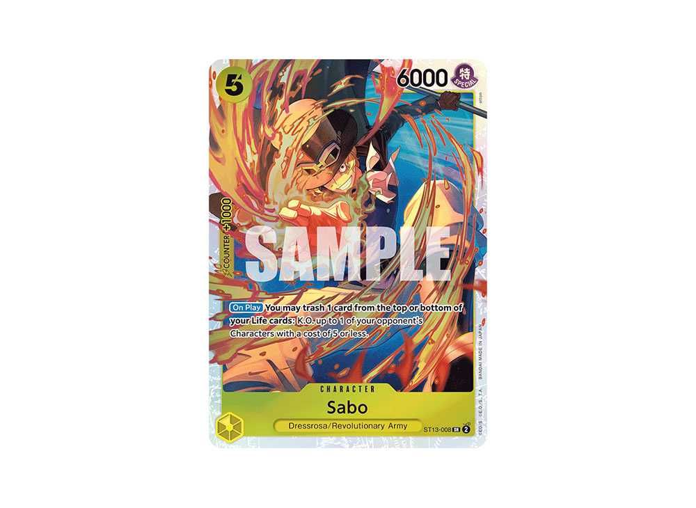 Sabo SR [ST13-008] [EN](Ultra DecK "The Three Brothers") | SNKRDUNK