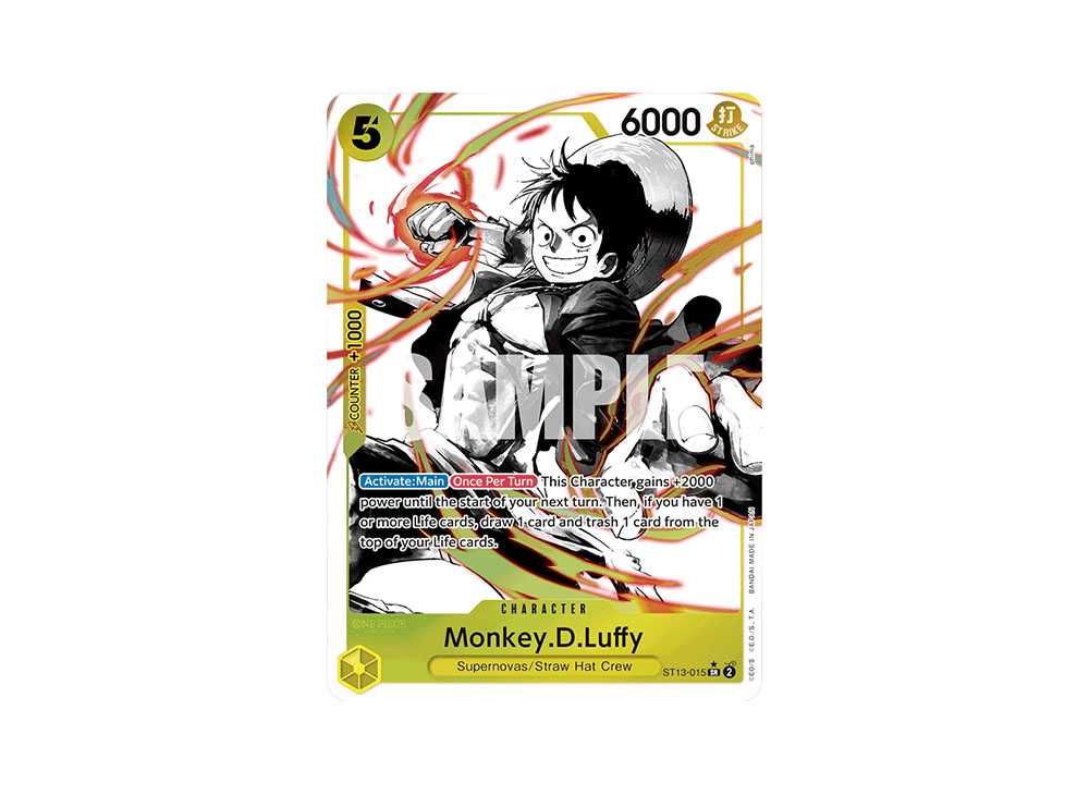 Monkey.D.Luffy SR-P [ST13-015] [EN](Ultra DecK "The Three Brothers") | SNKRDUNK