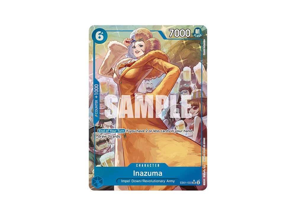 Inazuma SR-P [EB01-022] [EN](Extra Booster "Memorial Collection") | SNKRDUNK