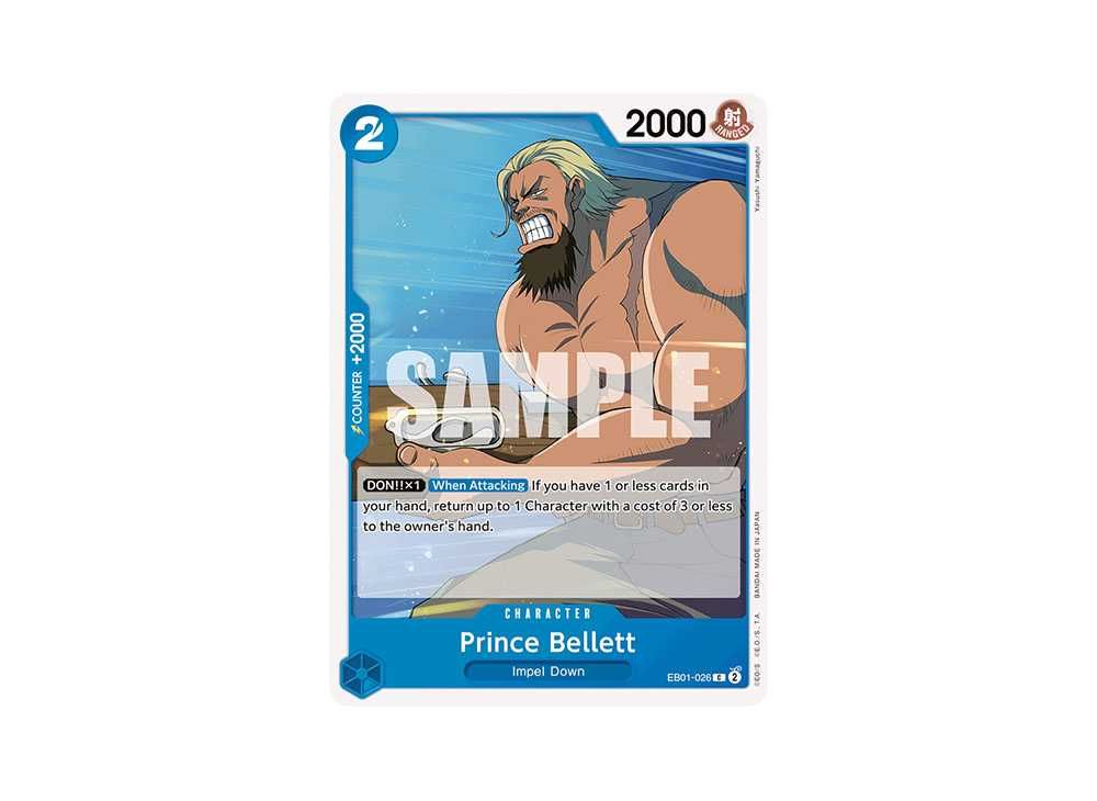 Prince Bellett C [EB01-026] [EN](Extra Booster "Memorial Collection") | SNKRDUNK