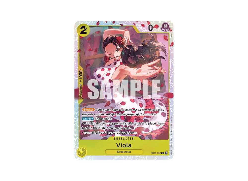 Viola SR [EB01-052] [EN](Extra Booster "Memorial Collection") | SNKRDUNK