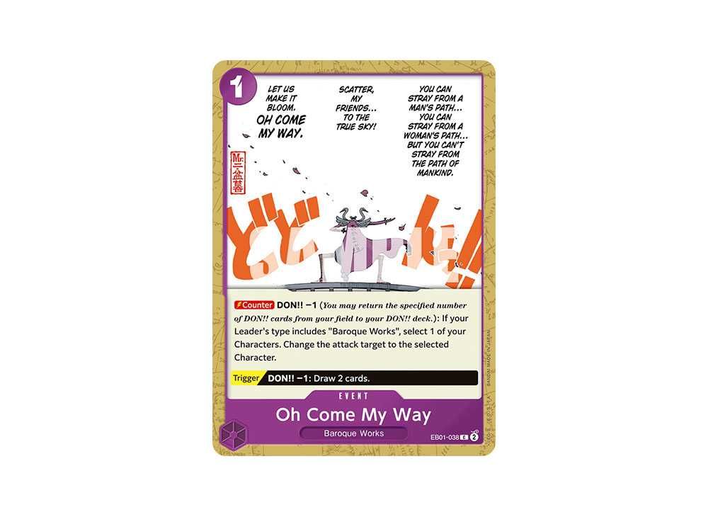 Oh Come My Way C [EB01-038] [EN](Extra Booster "Memorial Collection") | SNKRDUNK