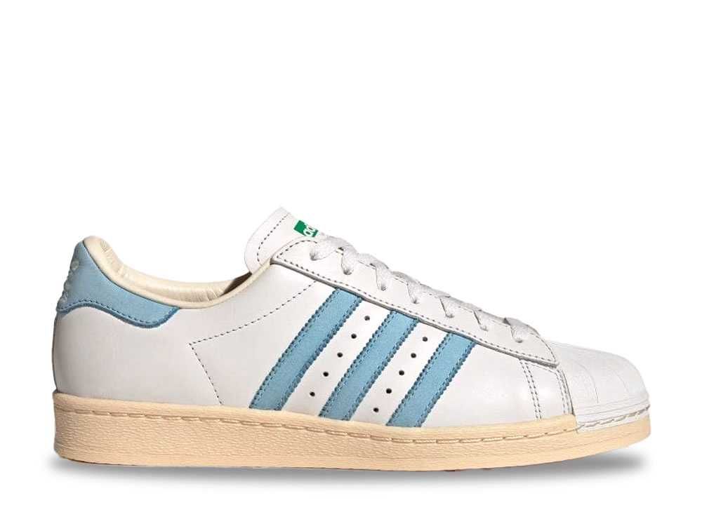 adidas Originals Super Star 82 "Crystal White/Clear Blue/Green" ID2151 ...