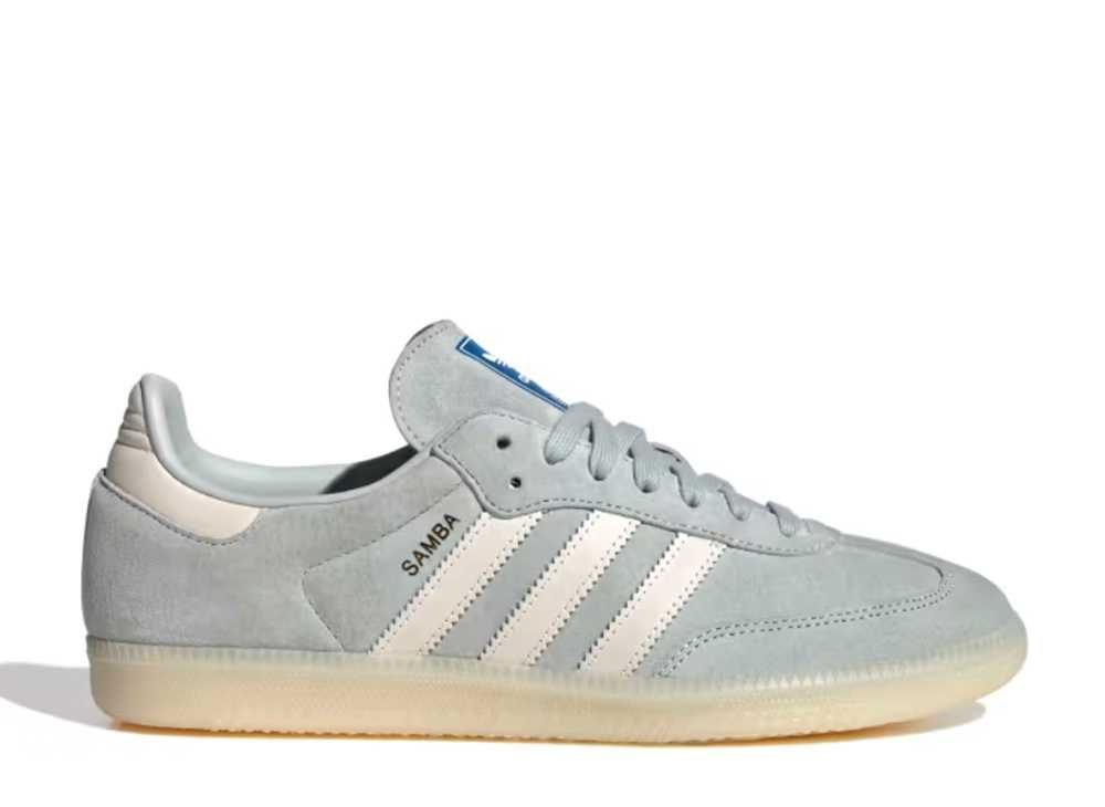adidas Originals Samba OG "Wonder Silver/Chalk White/Off White" IG6177 ...