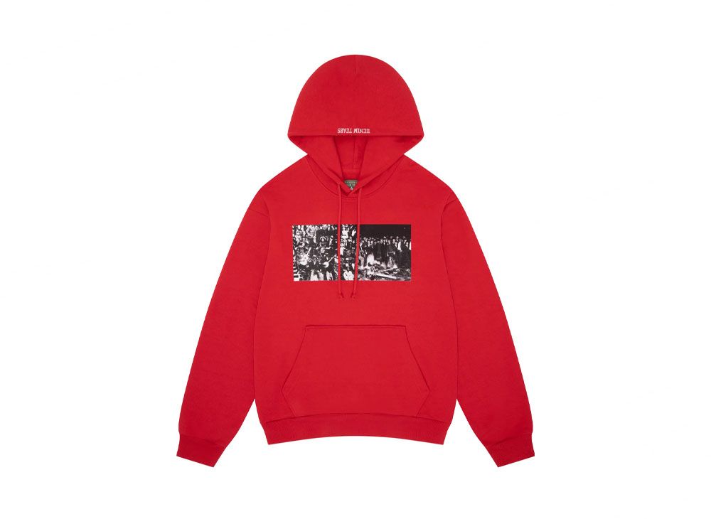 DENIM TEARS x Arthur Jafa Black Entertainment Hoodie "Red"の新品/中古フリマ(通販 ...