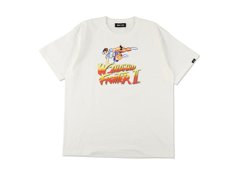 WIND AND SEA x SF II Tee -Chun-Li- "White" | SNKRDUNK