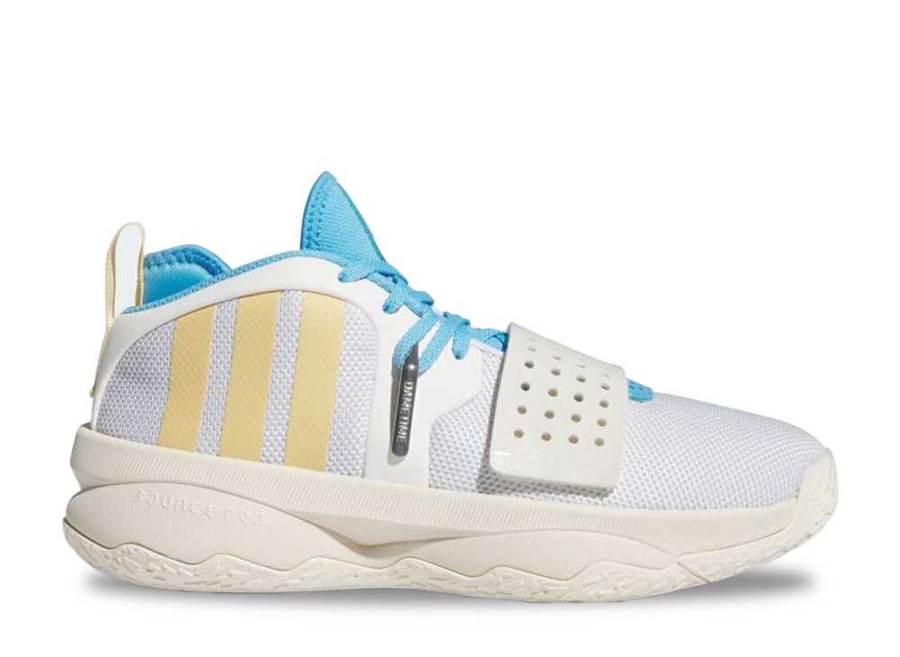 adidas Dame 8 Extply "Cloud White/Auto/Cream White" IF1514 | SNKRDUNK