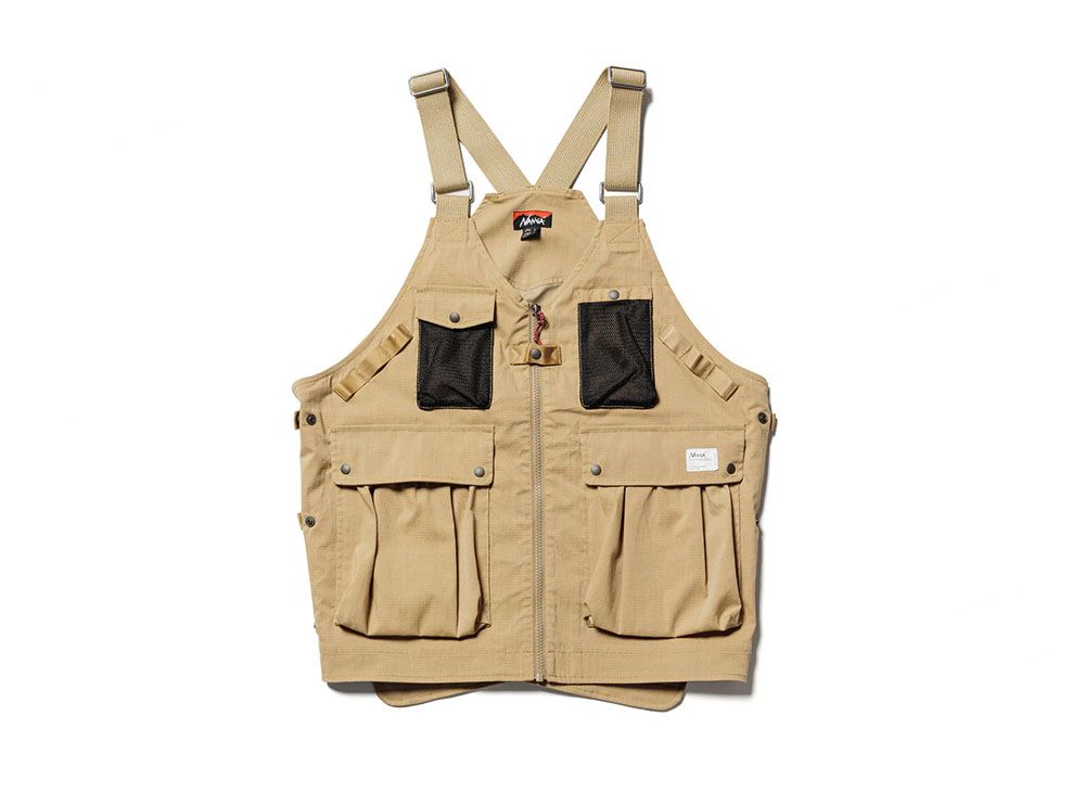 NANGA Hinoc Ripstop Field Vest "Beige" | SNKRDUNK